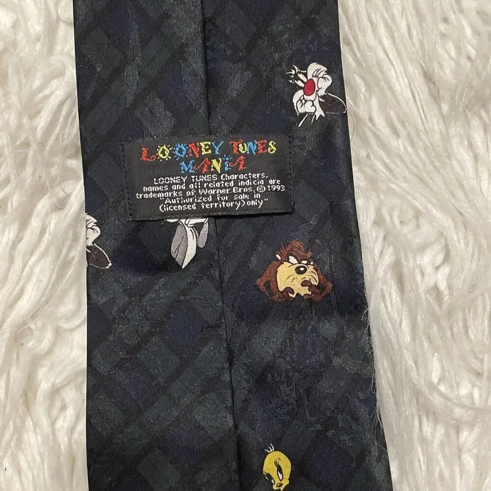 Warner Bros. | Accessories | Looney Tunes Neck Tie 0 Polyester Vintage ...